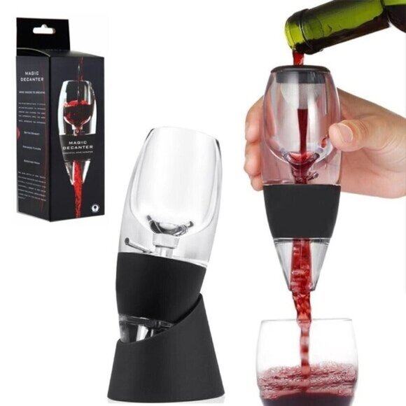 Magic Decanter | Dining | Nib Magic Decanter Essential Wine Aerator ...